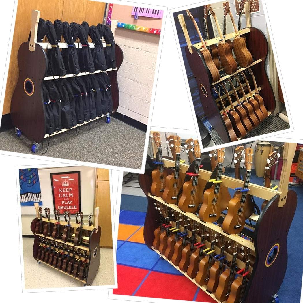The Band Room™ Ukulele Storage Cart, A&S — Soundporium™